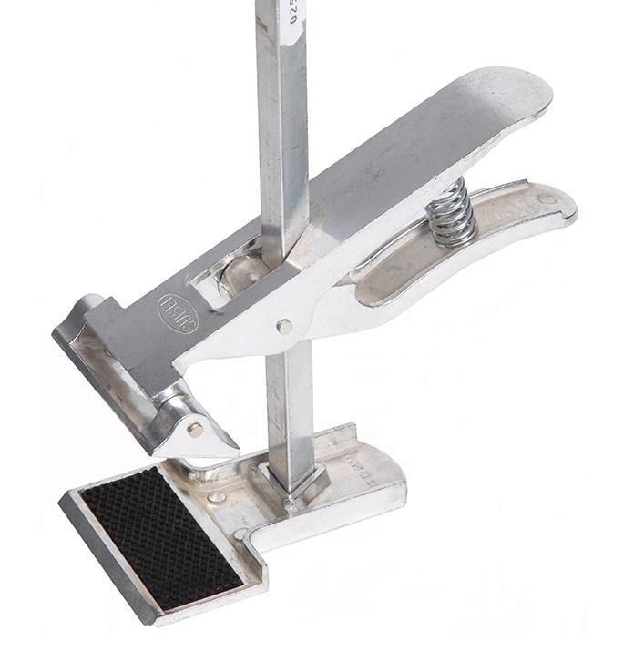 ALUMINIUM PILLAR CLOTH CLAMP (8"/21CM)
